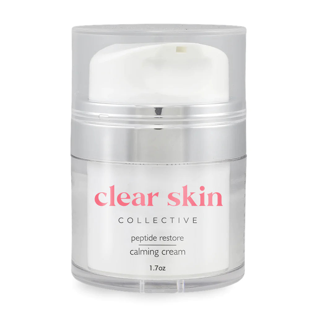 CLEAR SKIN COLLECTIVE PEPTIDE RESTORE CALMING CREAM – clearskincollective